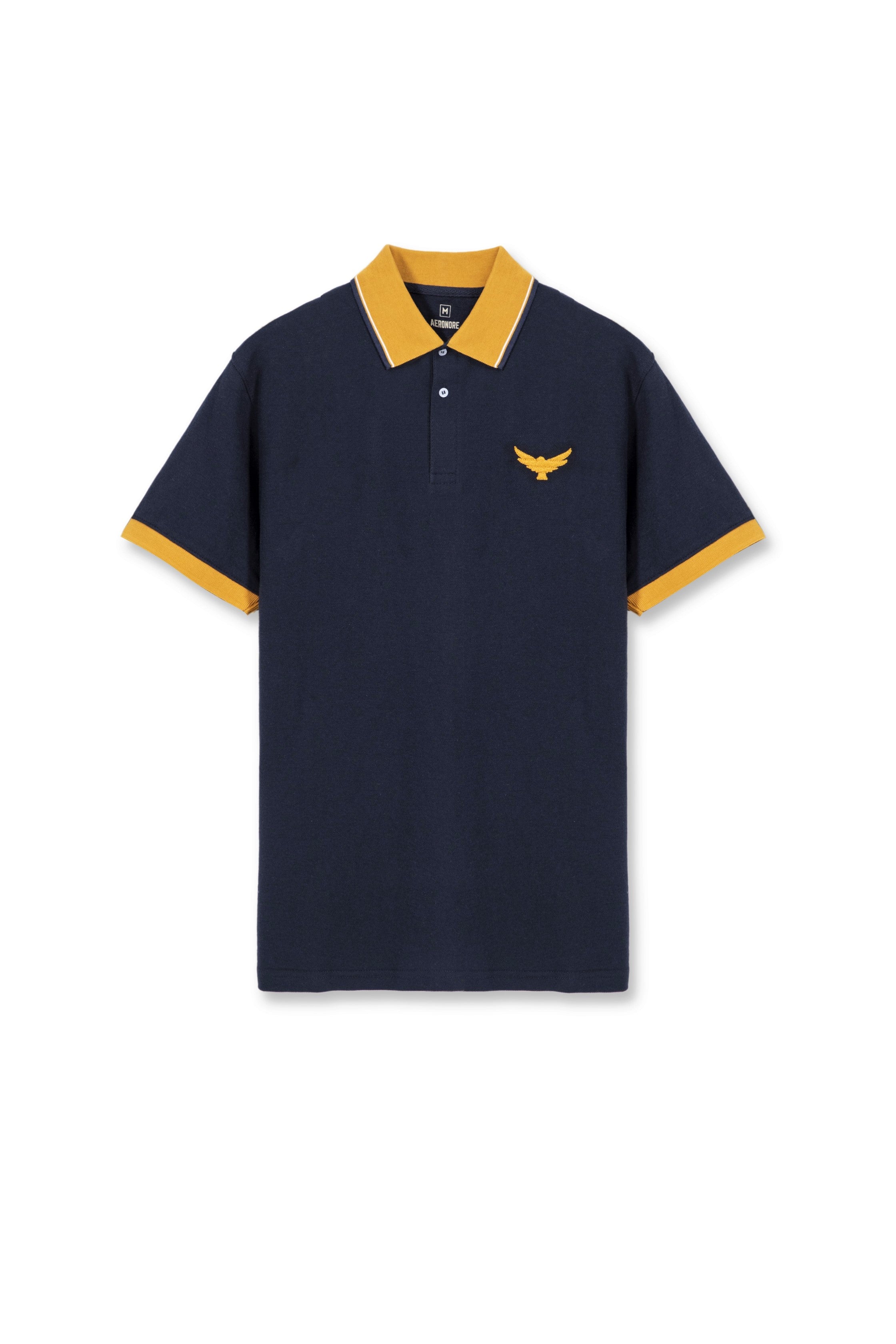 Contrast Collar Polo Shirt - Babylon – Aeronore